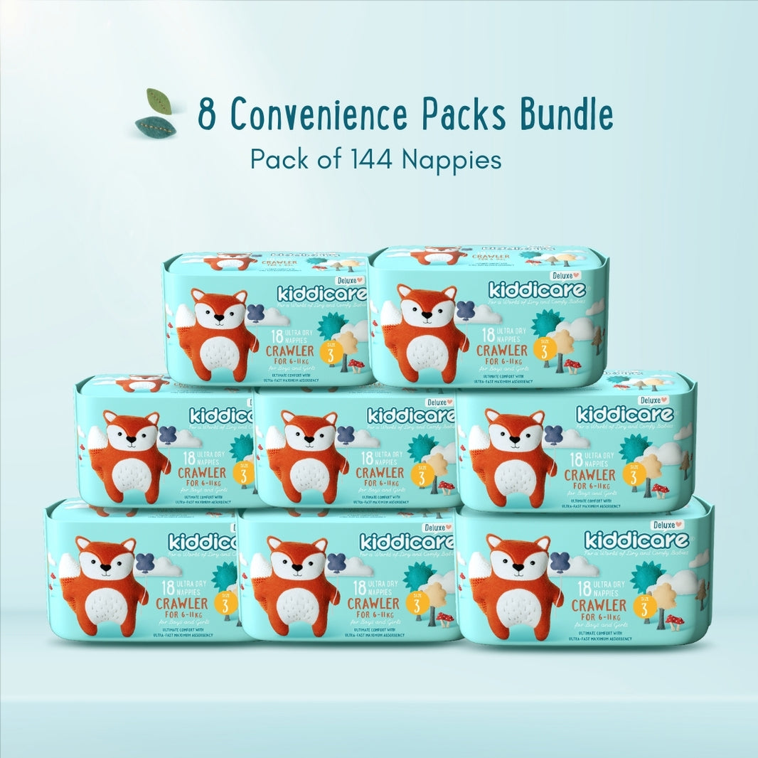 Kiddicare Nappies - 12-Hour Dryness for Aussie Babies
