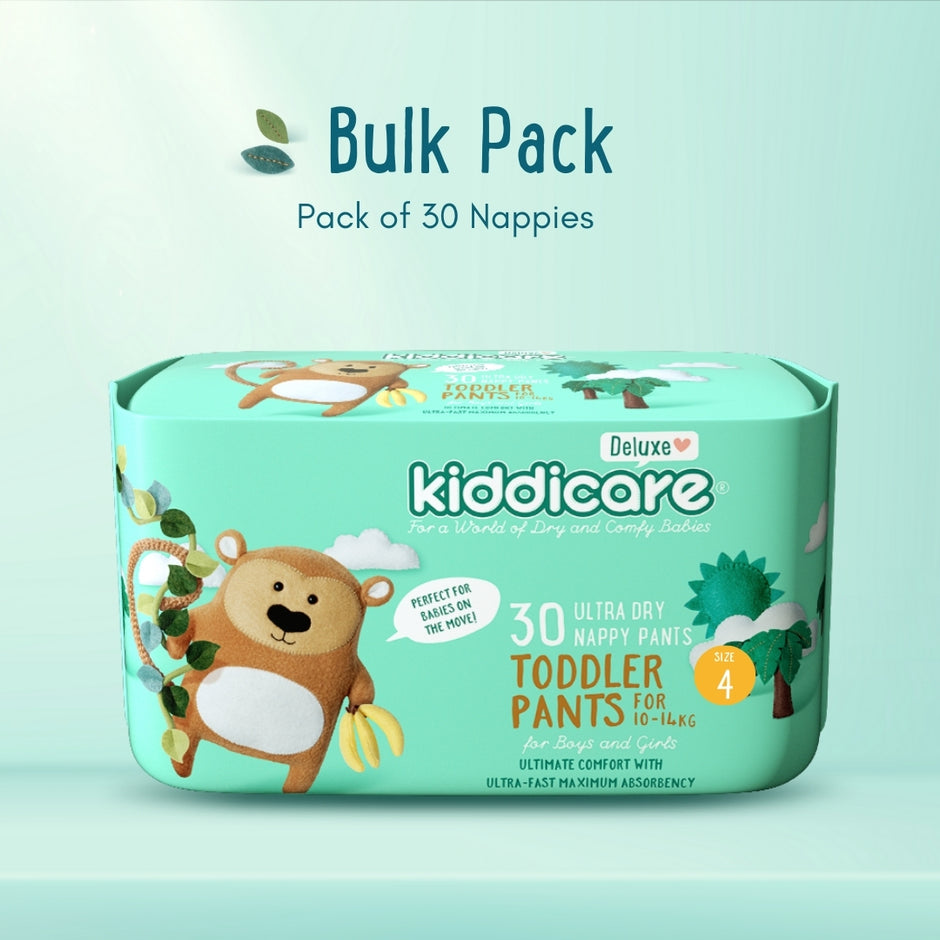 Kiddicare Premium Newborn Nappies, Wipes & Nappy Pants
